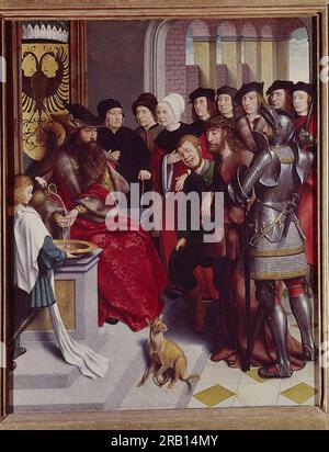 Jesus in front of Pilate Stock Photo - Alamy
