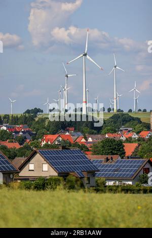 Lichtenau wind farm Stock Photo - Alamy