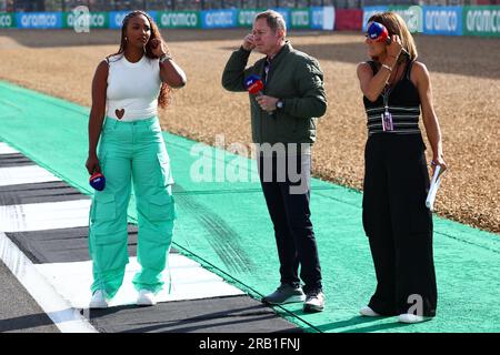Naomi Schiff, Sky Sports F1, during the FORMULA 1 ARAMCO BRITISH GRAND ...