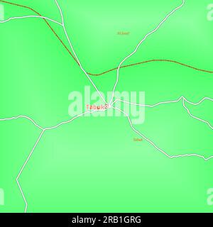 Area of Tabuk, region of Saudi Arabia, isolated on a solid background ...