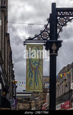 HARROGATE, YORKSHIRE, UK - JULY 02, 2023: Exterior view of the Winter ...