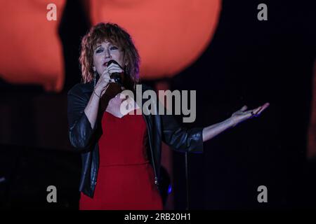 Anfiteatro dell'Anima, Cervere (CN), Italy, July 26, 2023, Blu Live ...