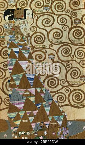 Gustav Klimt - Expectation Stock Photo - Alamy