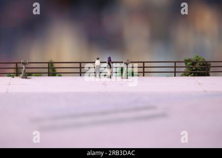 Tokyo - May 2 2023: the sense of neon genesis evangelion display at ...