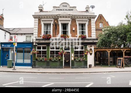 The Prince Albert public house on Hampton Road, Twickenham, London, TW2 ...