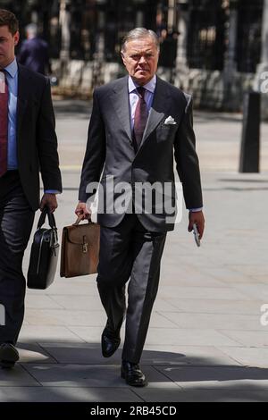 Howard Barclay, the son of the late Sir David Barclay, who shares day ...