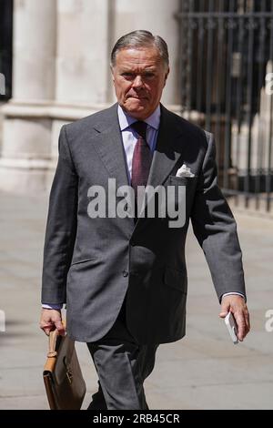 Howard Barclay, the son of the late Sir David Barclay, who shares day ...