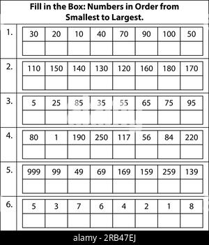 Black digits numbers font from 0 to 9 font collection. Vector ...