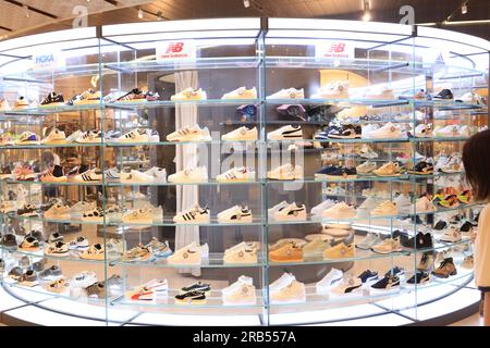 Macau, China July 2 2023: New Yaohan in Grand Lisboa Palace. New Yaohan ...