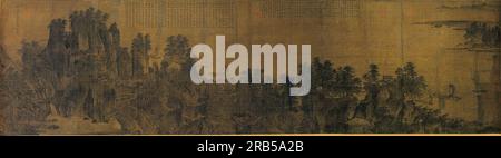 Intimate Scenery of River and Mountains by Li Tang Stock Photo - Alamy