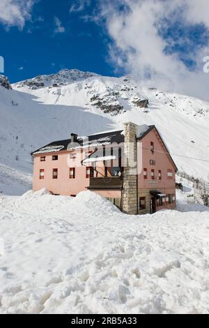 Italy, Recoaro Terme, Cesare Battisti or Gazza Refuge Stock Photo - Alamy