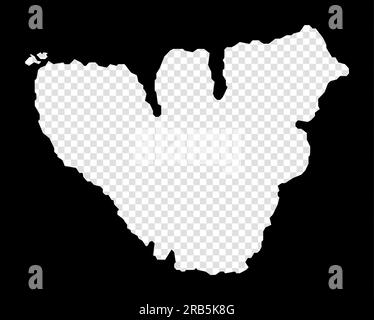 Stencil map of the World. Simple and minimal transparent map of the ...