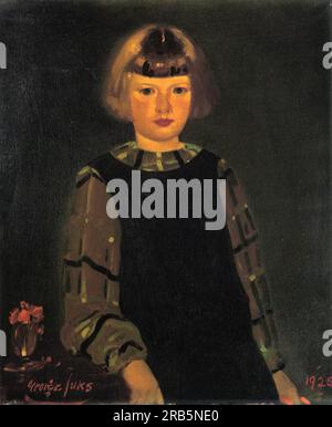 George Luks - Portrait Miss Ruth Breslin 1925 Stock Photo - Alamy