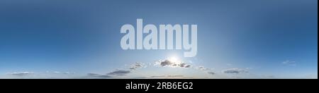 overcast skydome with cumulus clouds as seamless hdri 360 panorama with ...