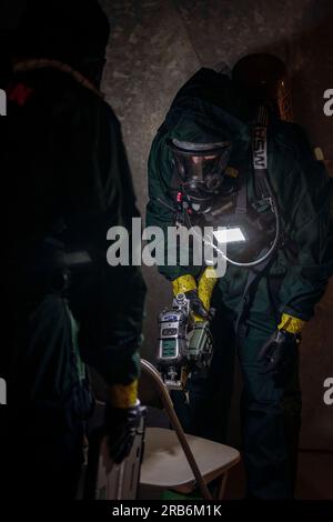 Members of the 47th Weapons of Mass Destruction-Civil Response Team ...