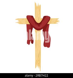 Red Cup With Cross Clipart