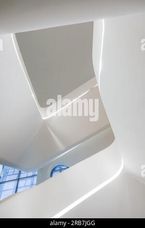 Interior view of Dongdaemun Design Plaza, also known as DDP, a cultural ...