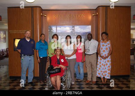 Visiting delegation at Main Interior meeting Bureau of Reclamation ...