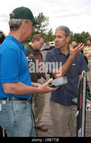 Visit of Secretary Dirk Kempthorne to Puget Sound, Washington, where he ...