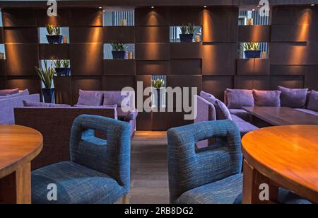 Interior of Zuma Japanese restaurant at DIFC in Dubai united Arab ...