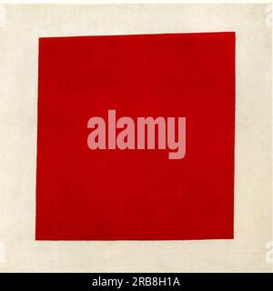 Kazimir Malevich - Red Square 1915 Stock Photo - Alamy