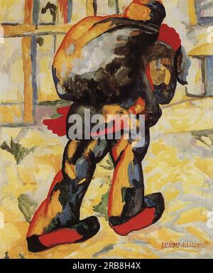 Kazimir Malevich - Man with Bag Stock Photo - Alamy