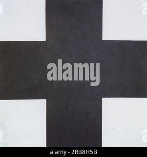 Kazimir Malevich - Black Cross 1923 Stock Photo - Alamy