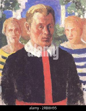 Portrait of Man 1933 by Kazimir Malevich Stock Photo - Alamy
