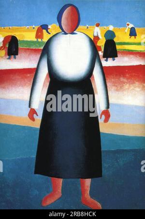 Kazimir Malevich - Harvesting Stock Photo - Alamy