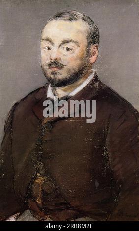 'Emmanuel Chabrier' by Édouard Manet is a portrait of the French ...