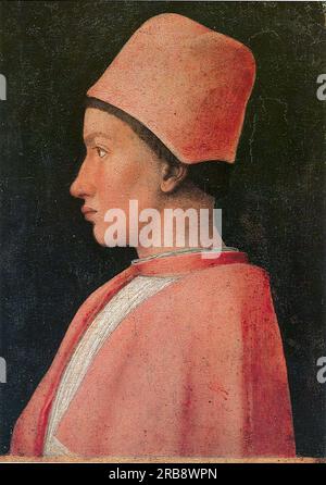Andrea Mantegna - Portrait Francesco Gonzaga C 1461 Stock Photo - Alamy