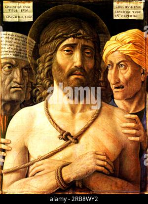 Andrea Mantegna painting Ecce Homo, Jacquemart-André Museum, a private ...