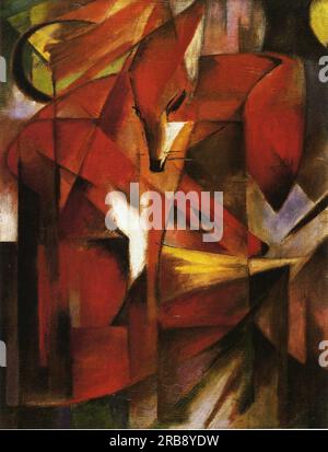 Franz Marc - Fox 1913 Stock Photo - Alamy