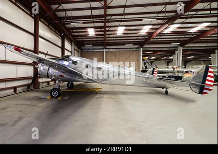 Lockheed Model 10 Electra 1959 Lockheed 12A Stock Photo - Alamy