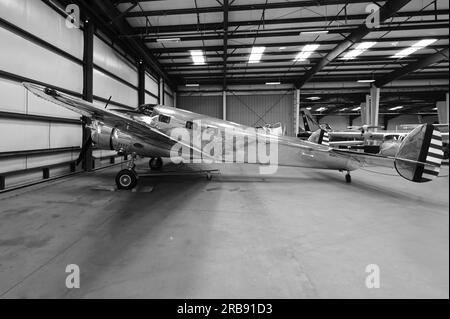 Lockheed Model 10 Electra 1959 Lockheed 12A Stock Photo - Alamy