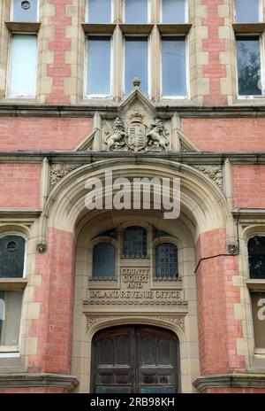 County Court and Inland Revenue Office built in 1898 at Wigan Stock ...