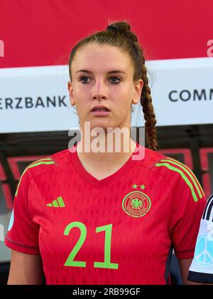 Ena Mahmutovic, goalkeeper DFB Frauen 21 in the friendly DFB women ...