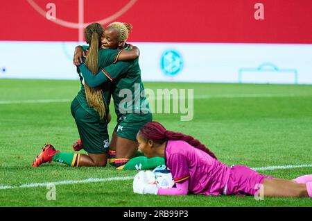 Catherine Musonda, goalkeeper Sambia 1 in the friendly DFB women match ...