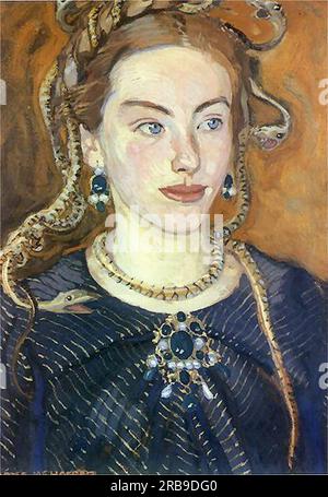 Józef Mehoffer - Meduza 1904 Stock Photo - Alamy