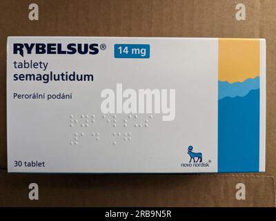 Rybelsus 14mg Semaglutidum by Novo Nordisk pharmaceutical company ...