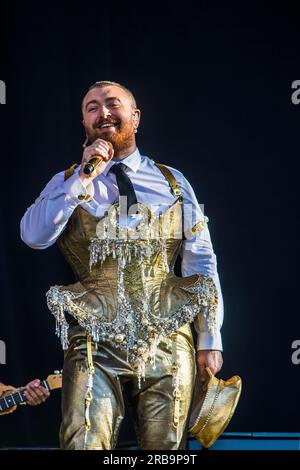 The British singer Samuel Frederick Smith better known as Sam Smith ...