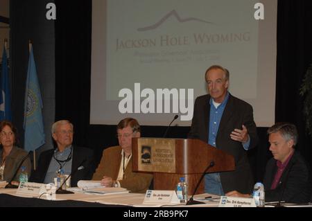 Activities at the Western Governors' Association Conference in Jackson ...