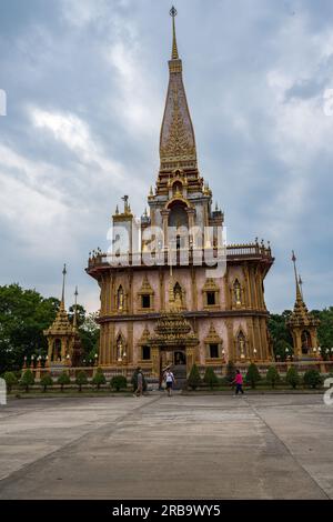 Photo of Chalong Temple in Phuket Island, Thailand Stock Photo - Alamy