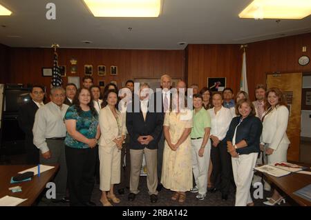 Participants in the Pathways to Leadership management training program ...