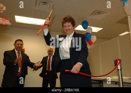 Office of Personnel Management (OPM) Director Linda Springer among ...