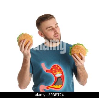 Improper nutrition can lead to heartburn or other gastrointestinal ...