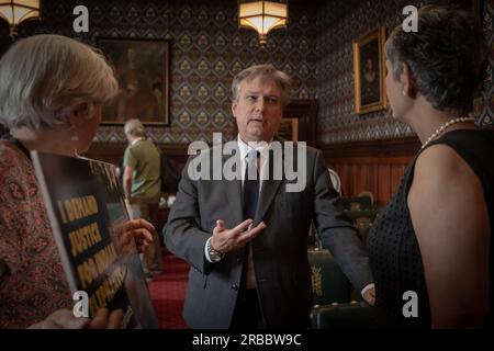 Asian elephant crisis. British MP Henry Smith (pictured) shows his ...