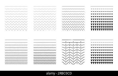 Wavy, zig zag, criss cross grid pattern Stock Vector Image & Art - Alamy