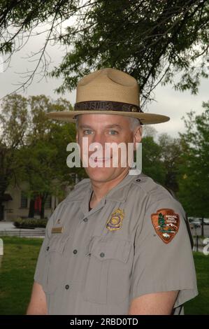 Portrait of Greg Lawler, Yosemite National Park Ranger Stock Photo - Alamy