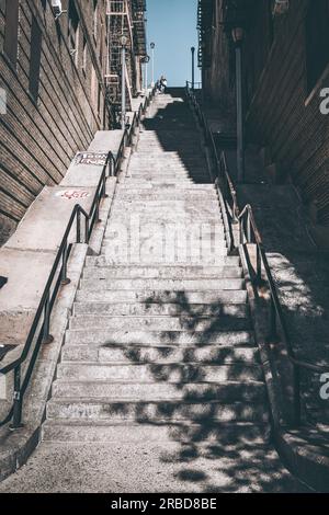 The ‘Joker Stairs’ in the Bronx Stock Photo - Alamy